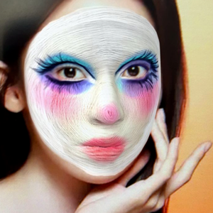 Yarn Face Makeup Trend