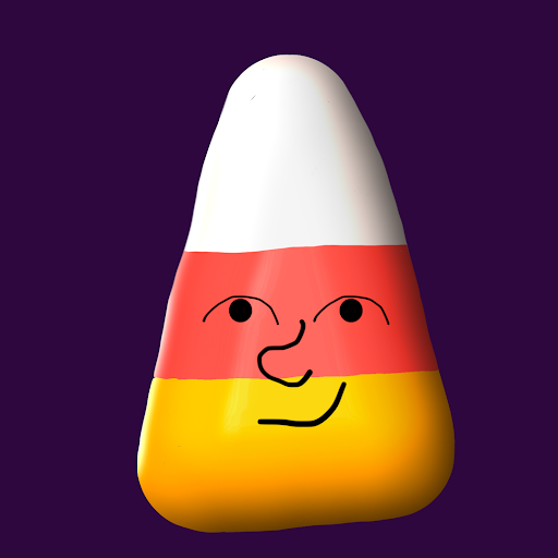Candy Corn Face
